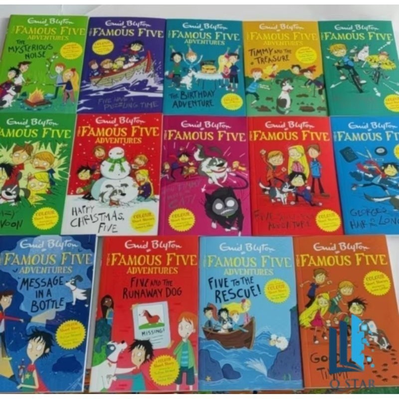 Enid Blyton Famous 5 Kids Story Book (16 Books) | Shopee Malaysia