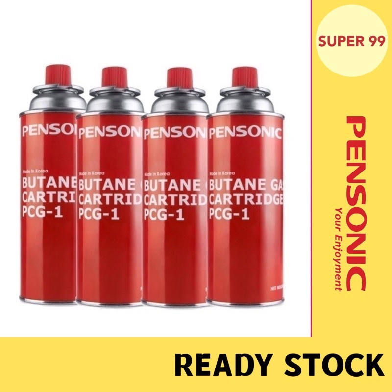 PENSONIC Butane Gas Cartridge Cylinder Gas for Portable Gas Cooker PCG ...