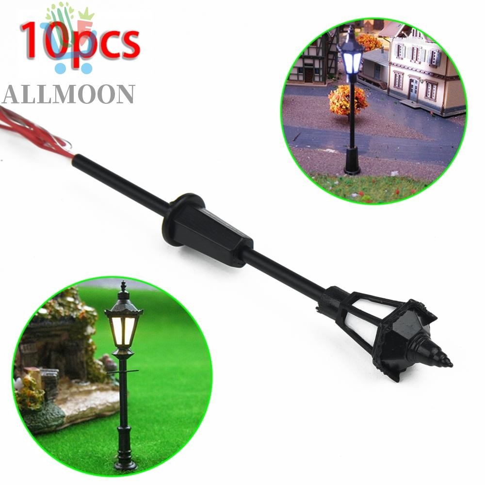 Model Street Lights Mini Diorama 3V Supplies Plastic Landscape Lamp ...