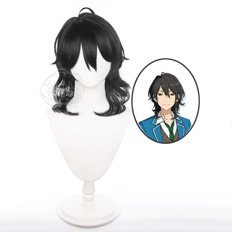 Black Hair Wig for Ensemble Stars UNDEAD Sakuma Rei for Man for Anime ...
