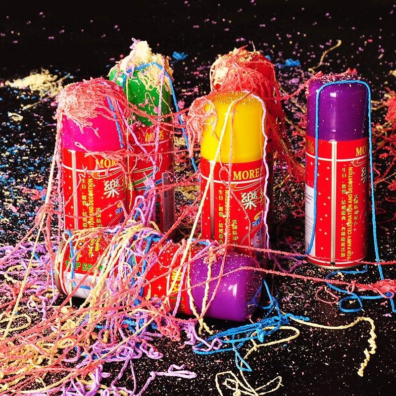 Party Spray Snow Spray Crazy String Party popper Event Wedding ...
