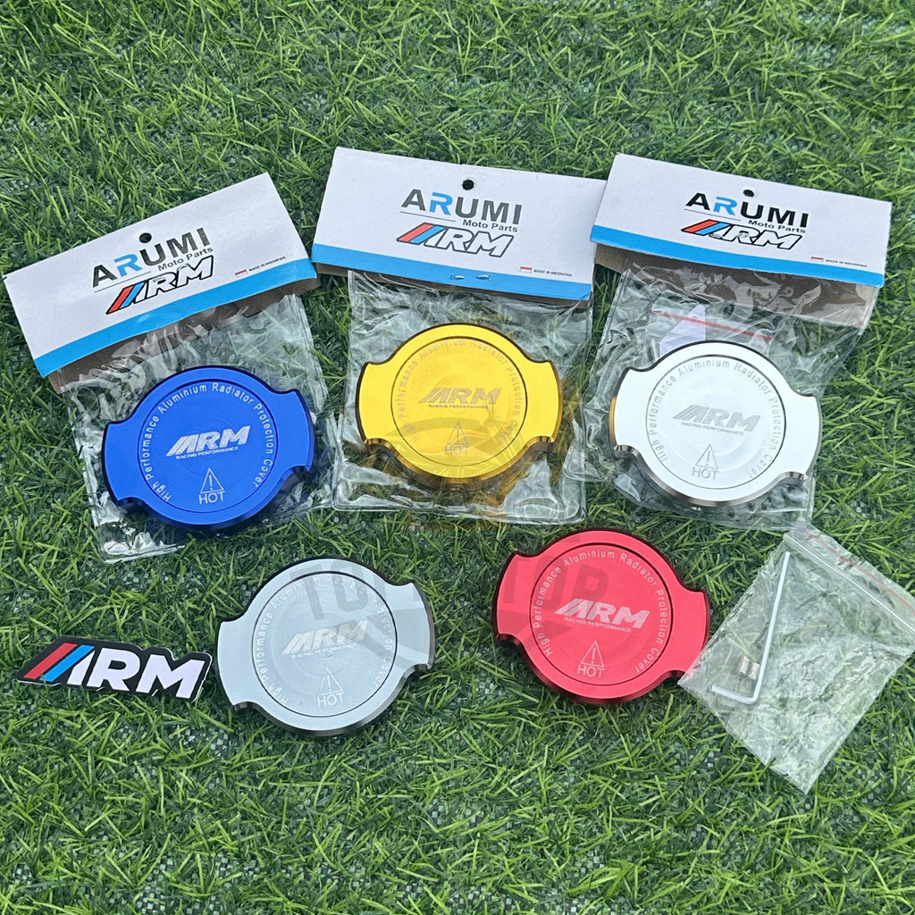 Universal Radiator Cap Cover Full CNC Coolant Cap NVX NMAX VARIO XMAX ...