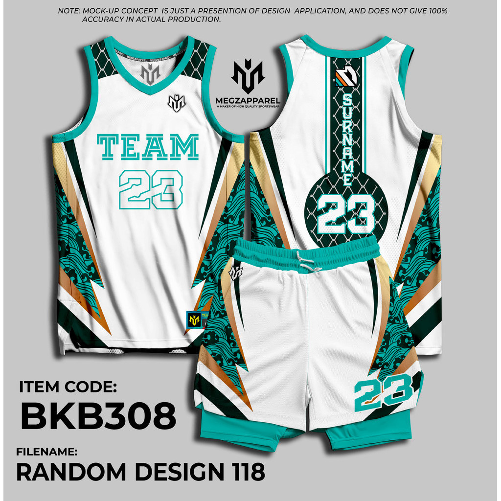 MEGZ Free Customized Team Name Surname and Number Basketball Jersey ...