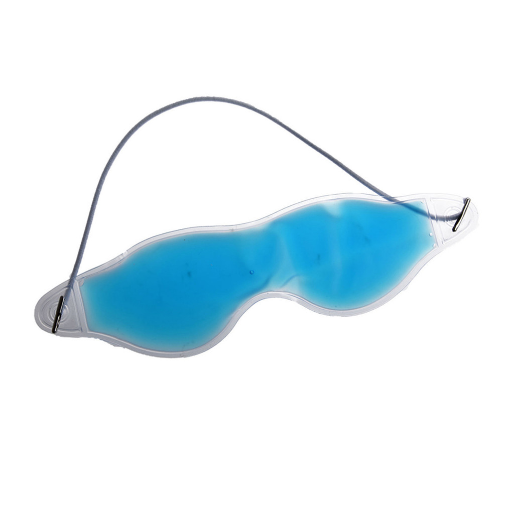 Blue Headache Relief Eye Hot Cold Pack Cooling Soothing Relaxing Gel ...