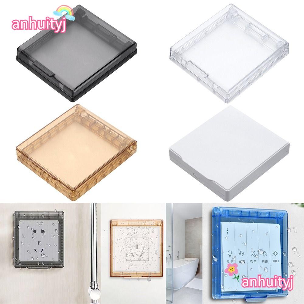 LANJ Switch Protective Cover, 86 Type Wall-mounted Socket Waterproof ...