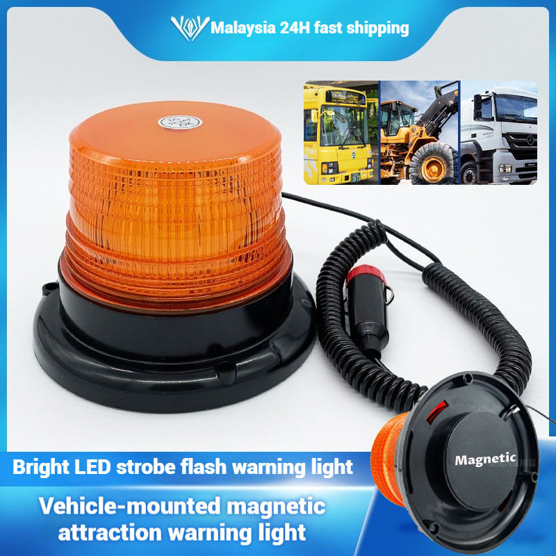 Warning light 24v truck Emergency Car LED Strobe Warning Light 12V-24V ...