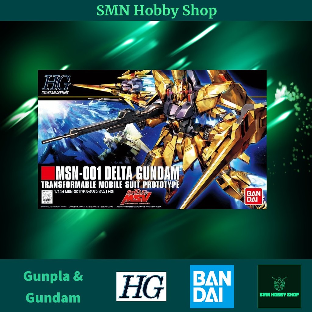HG 1/144 Delta Gundam Gold Coating Gunpla Gundam Toys Plastic Model Kit ...