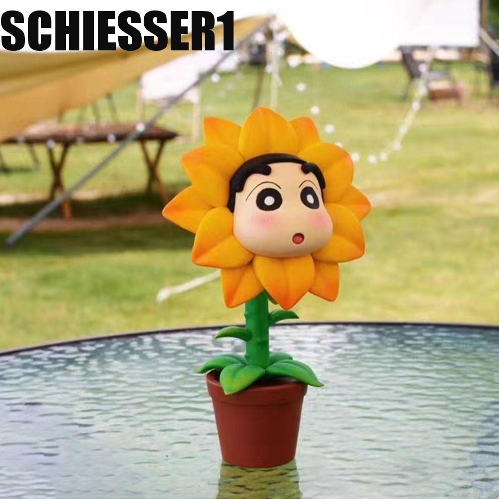 SCHIESSER1 Flower Shop Shinnosuke Anime Figure, PVC Shinnosuke Nohara ...