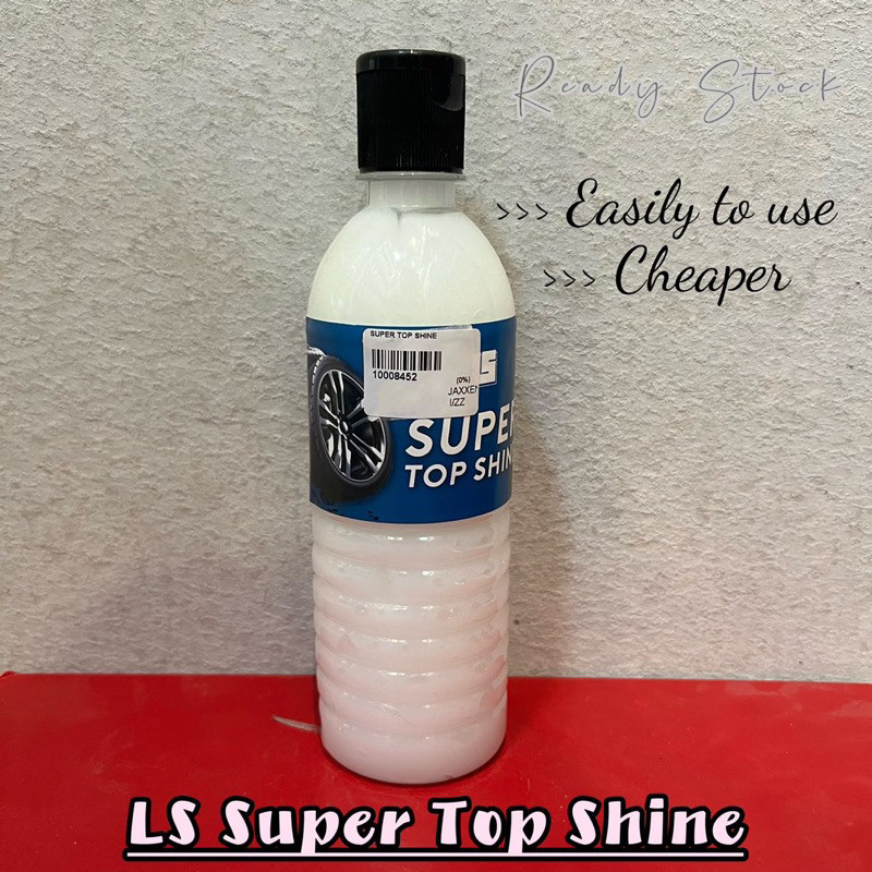 READY STOCK LS Super Top Shine/ Tayar Polish/ Tire Polish (White) | Shopee Malaysia