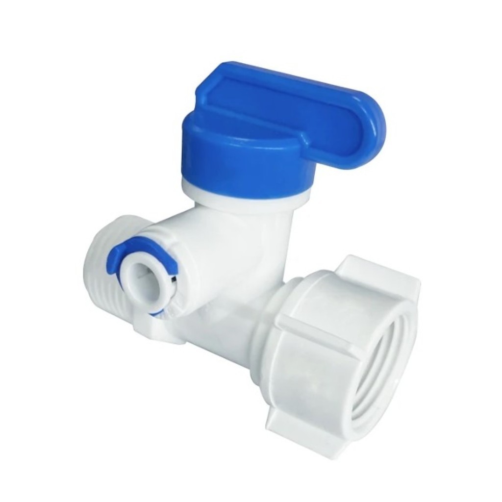 WATER FILTER RO BALL VALVE MALE FEMALE THREAD 1/2" OD TUBE CONTROLLER ...