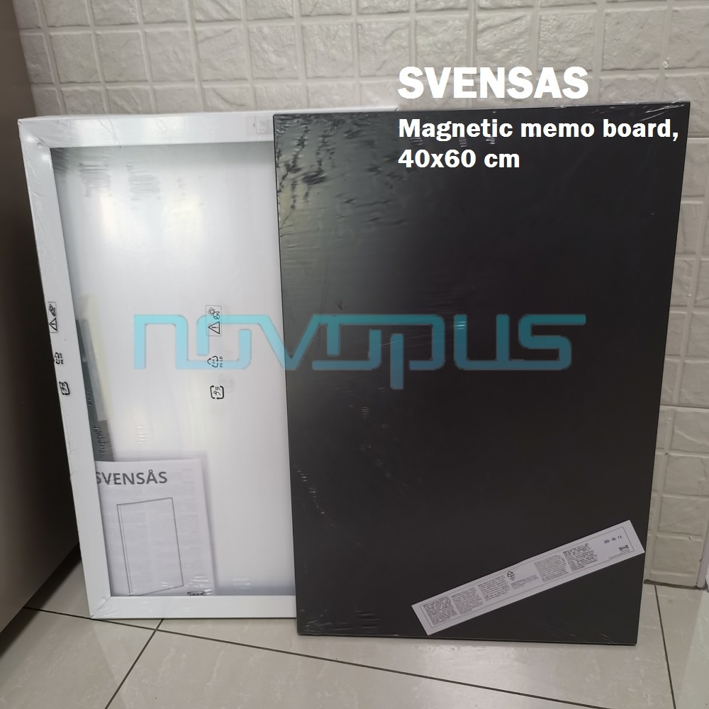 NOVO Large Size Steel Magnetic Memo Board 40x60 cm / Papan Memo Besi ...