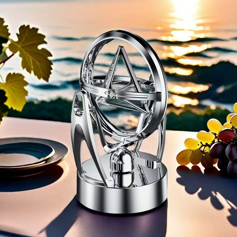 Triangle Perpetual Motion Device Desktop Model Rotating Magnetic Swing ...