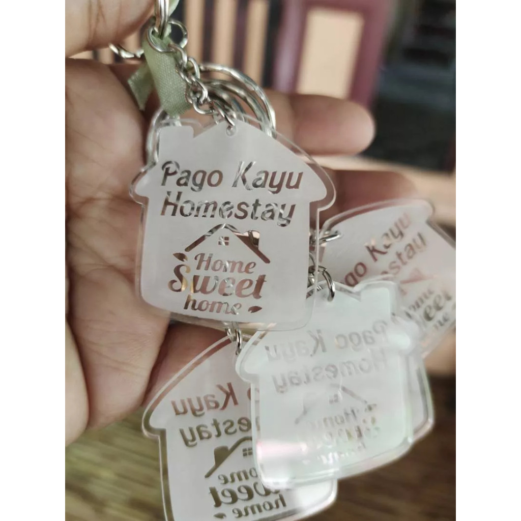 BUY 10 FREE 1 CUSTOM Keychain Engraving Name Custom Acrylic Custom ...