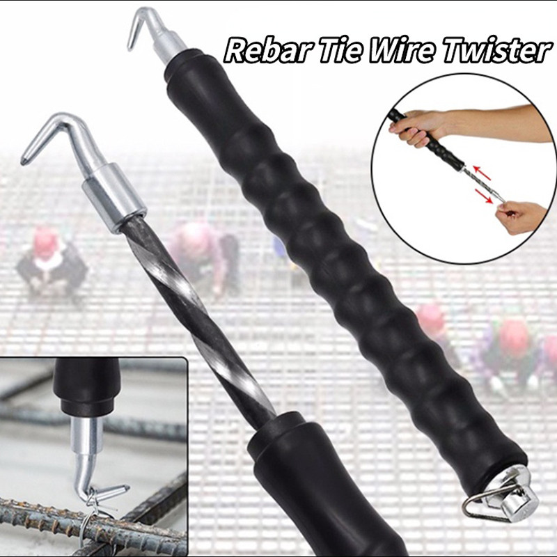 12" Semi-Automatic/Manual Steel Bar Hook Rebar Tie Construction Site ...