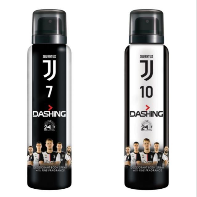 DASHING JUVENTUS DEODORANT BODY SPRAY 125ML | Shopee Malaysia