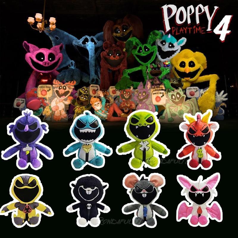 Poppy Playtime:Chapter 4 Plush Doll Game Characters Horror Doll Stuffed ...