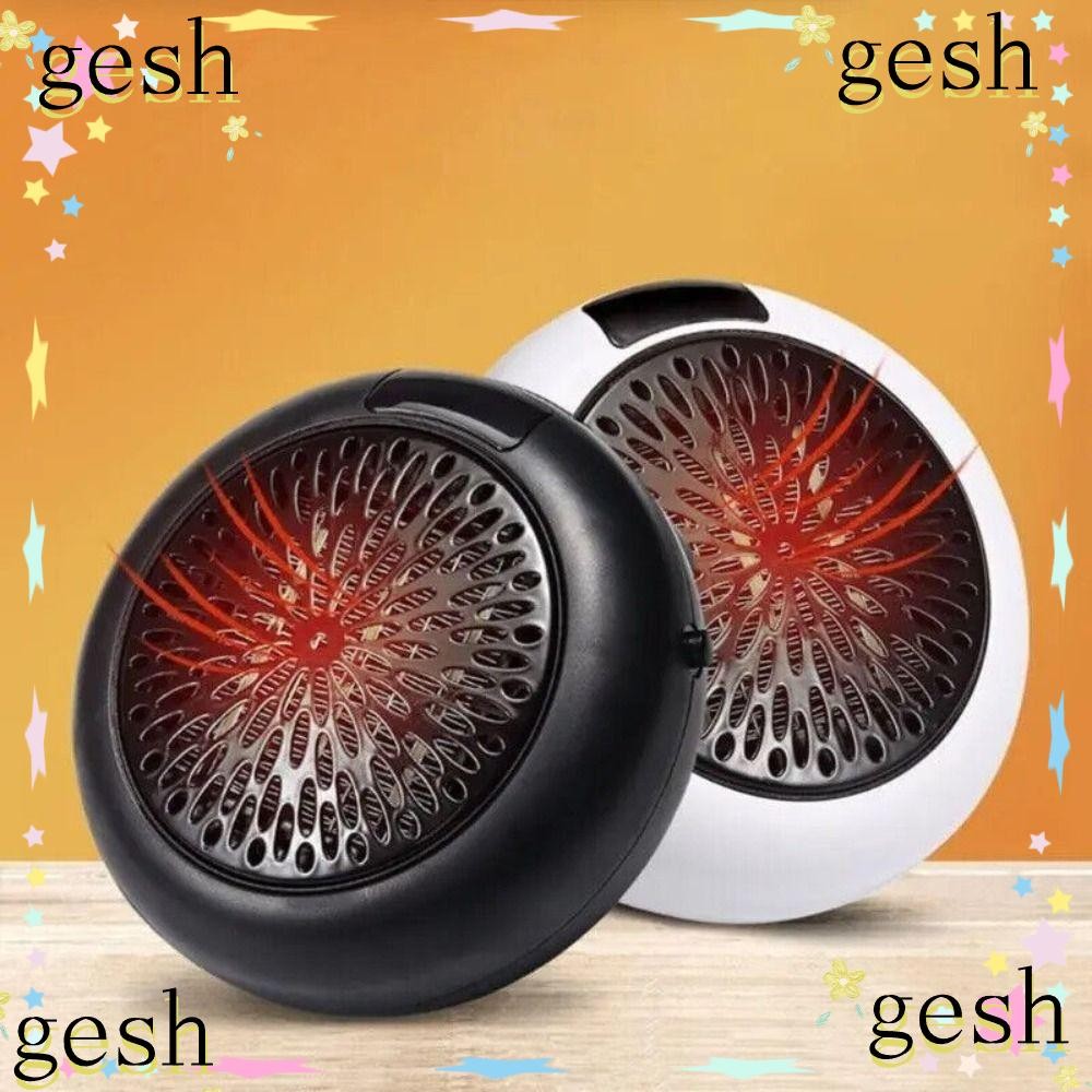 GESH1 Mini Electric Heater, Fast Heating with Remote Control Wall Space ...