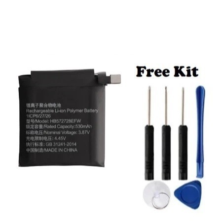 HB522025EFW/HB572728EFW Watch Battery For Huawei MIL-B19 GT CYBER AND ...