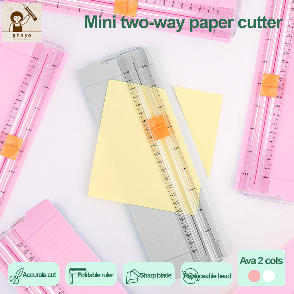 Portable A5 Paper Cutter With Ruler Trimmer Cutting Machine for Crafts ...