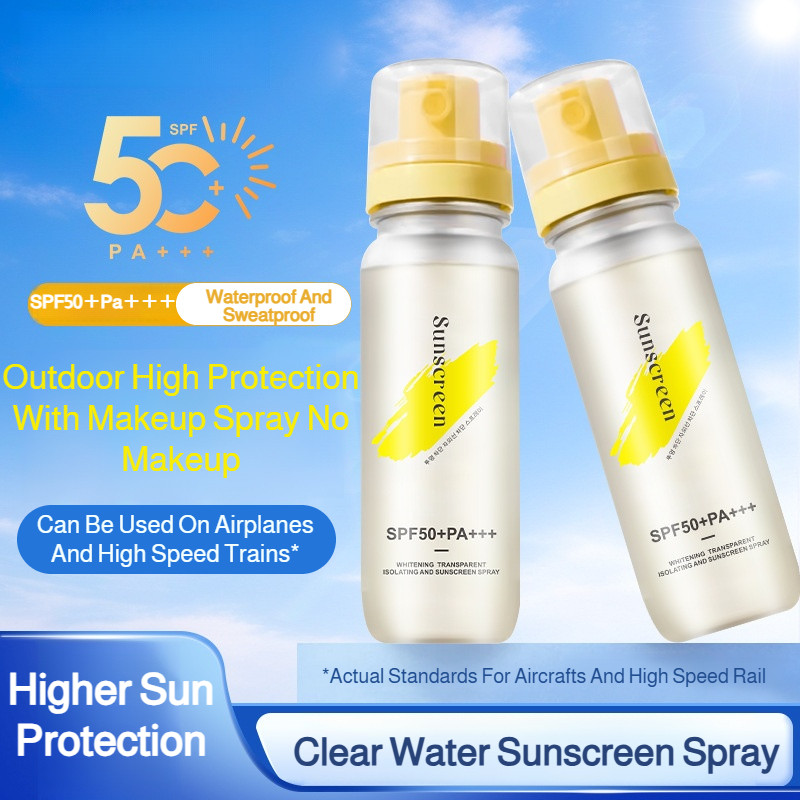 🔥Buy 1 Get 1 Free🔥【5s WHITENING】SPF50+ Crystal Sunscreen Spray SPF50 ...