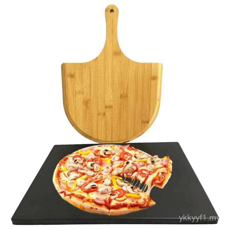 Papan Pembakar Pizza Persegi Berkilat Hitam Papan Pembakar Pizza ...