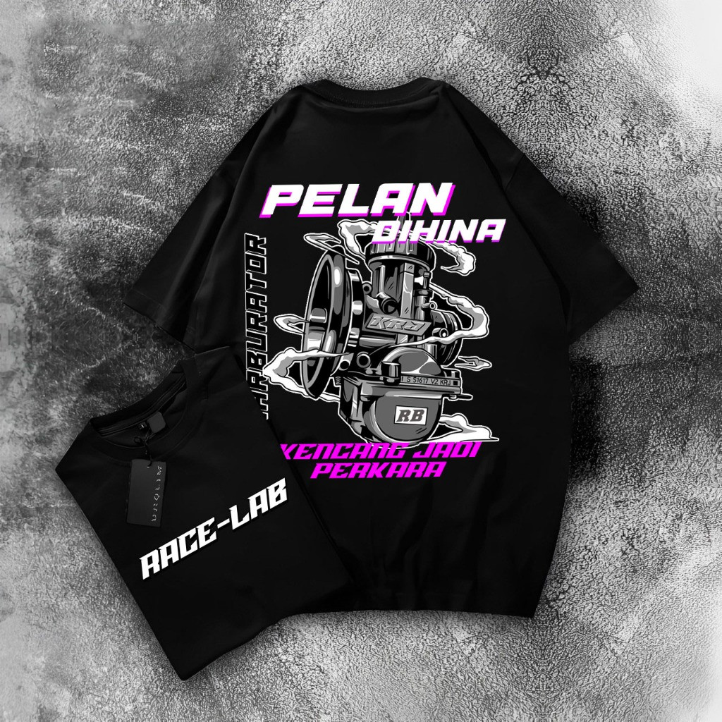 "PELAN DIHINA KENCANG JADI PERKARA" Racing cotton TShirt 2/4 Stroke ...