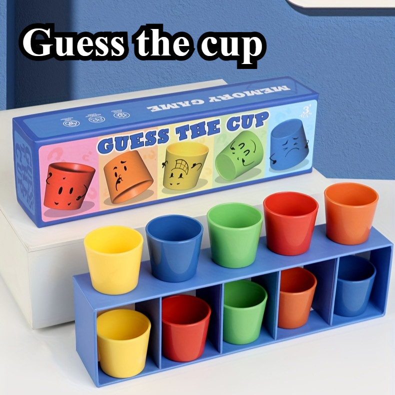 Children's Cup Guessing Game Cup Sorting Challenge Fun Two Person ...