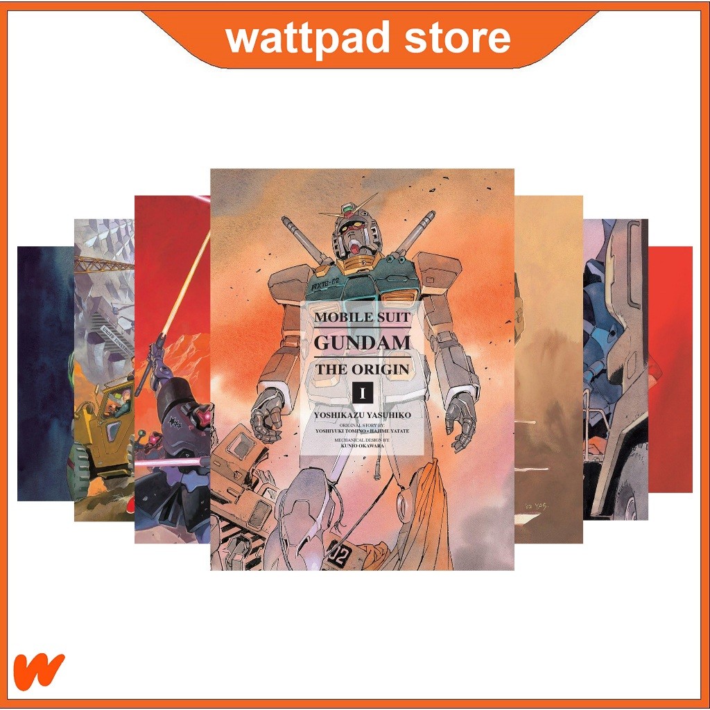 Gundam Mobile Suit Comic: The Origin (12 book series) | Shopee Malaysia