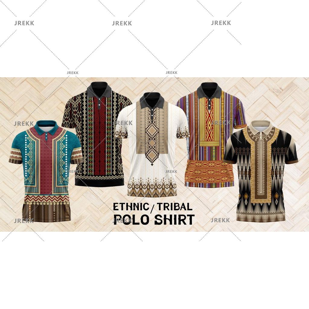 asean inspired ethnic attire barong agalog batik polo for men ...