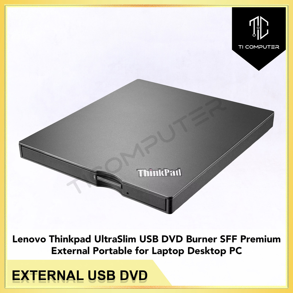 Lenovo Thinkpad UltraSlim USB DVD Burner SFF Premium External Portable ...