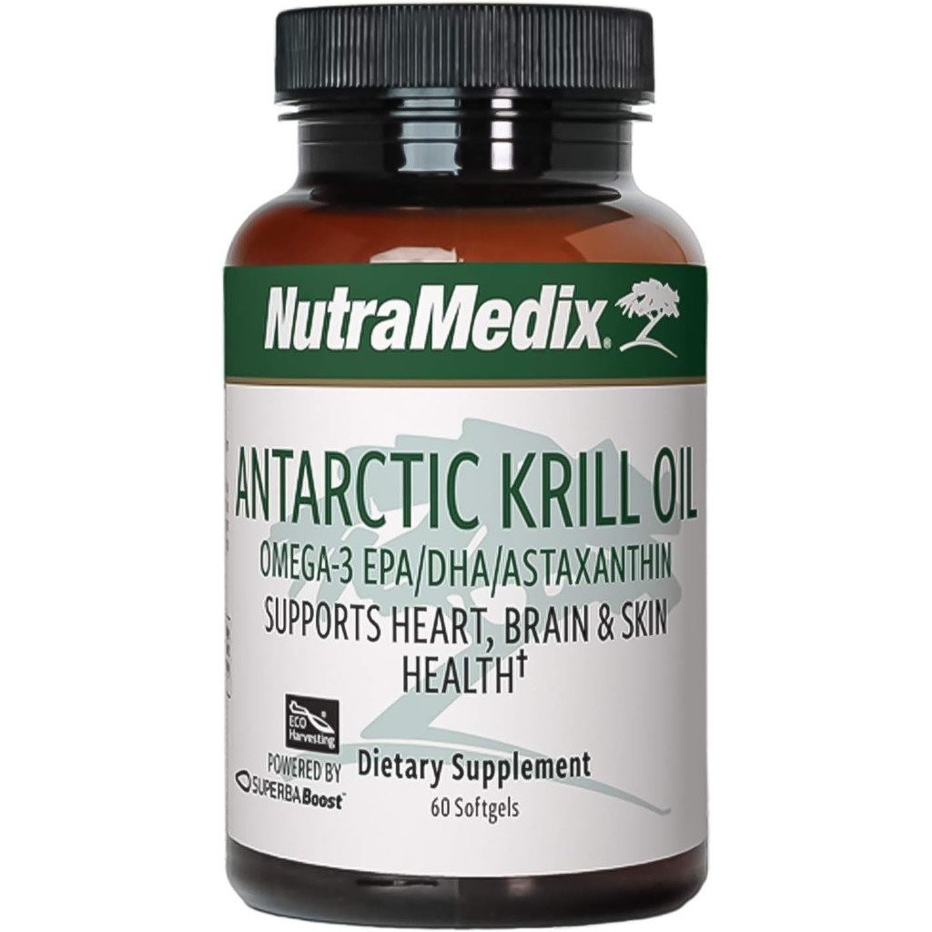 Minyak Krill Antartika NutraMedix 500mg - Suplemen Minyak Ikan - Omega ...