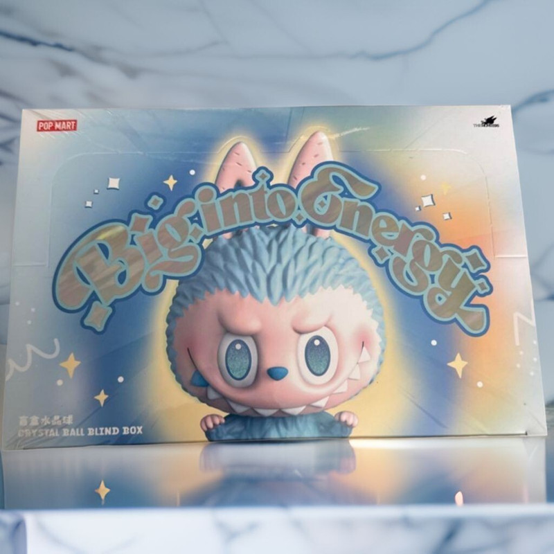 POPMART THE MONSTERS Big into Energy Labubu Crystal Ball Brand New from ...