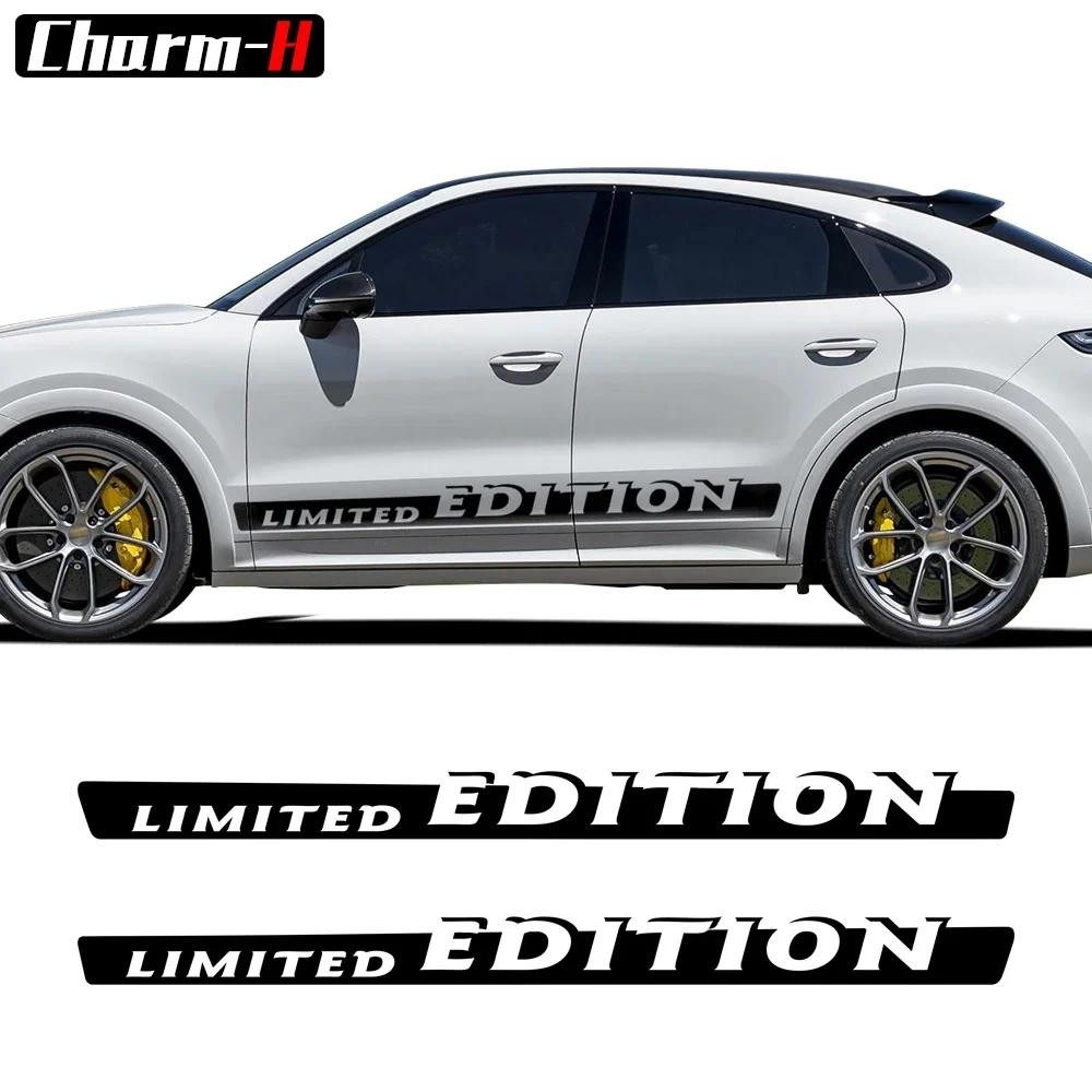 Door Side Skirt Sticker Limited Graphics Rocker Panel Racing Stripes ...