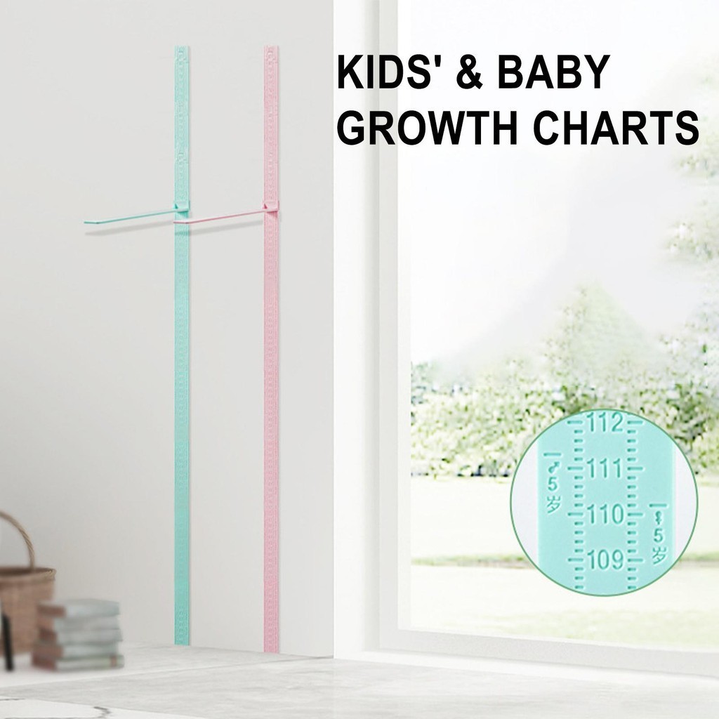 Children Height Ruler Kids Growth Chart Ruler 3D Removable and Reusable ...