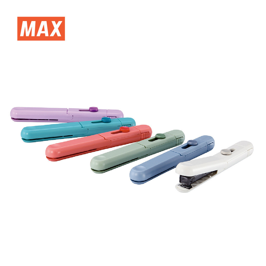 MAX STAPLER HD-10SK MOBILE STICK Stapler (ASSORTED DESIGN) | Shopee ...