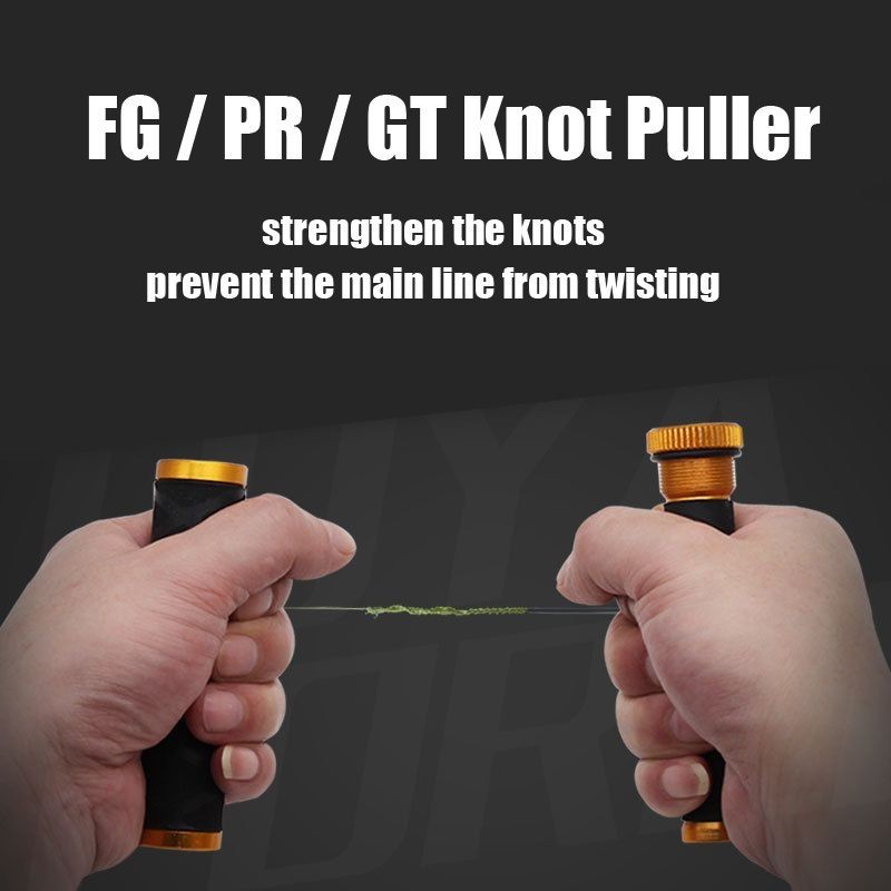 Anh FG PR GT Alloy Knot Puller Knots Assist Tool Tighten Knots 11.5cm 79g Prevent Line Twisting ...