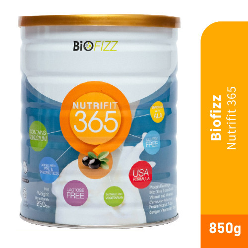 BIOFIZZ Nutrifit 365 850g Meal Replacement Vegetarian Diabetes Alpha ...