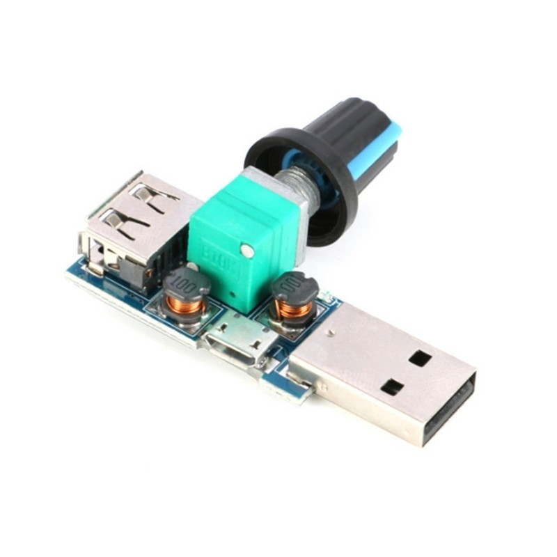 R* Manual USB 4-12V 5W Fan Speed Controller Speed Control Switches for ...