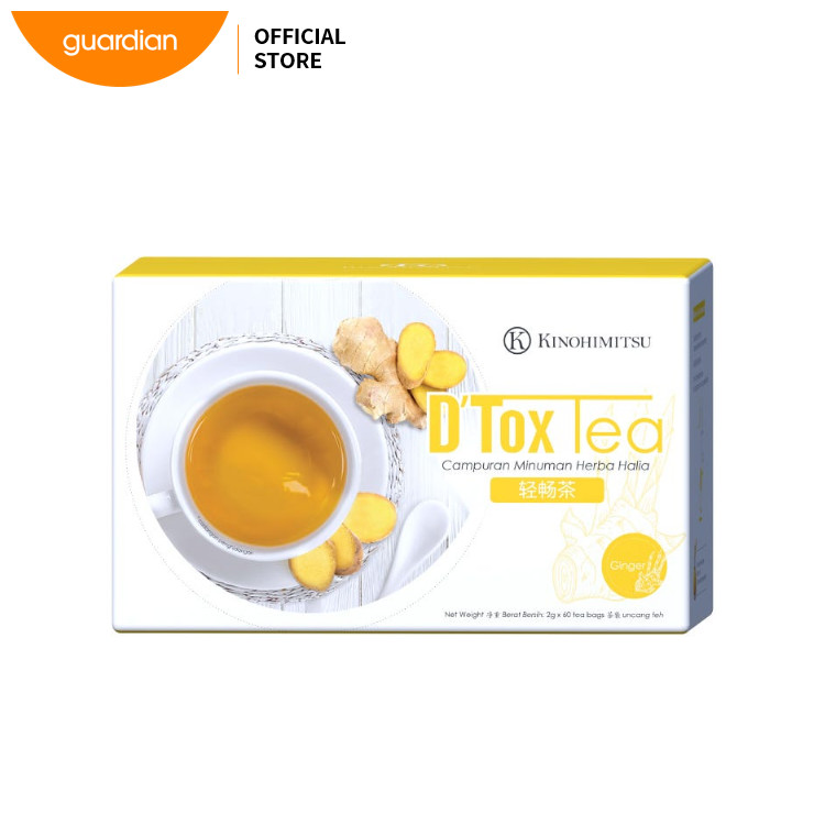 Kinohimitsu D'tox Tea Ginger (2g x 60's) | Shopee Malaysia