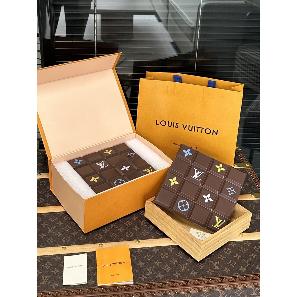L*V 2024 New Style Chocolate Bar Storage Box Chocolate Shape Storage ...
