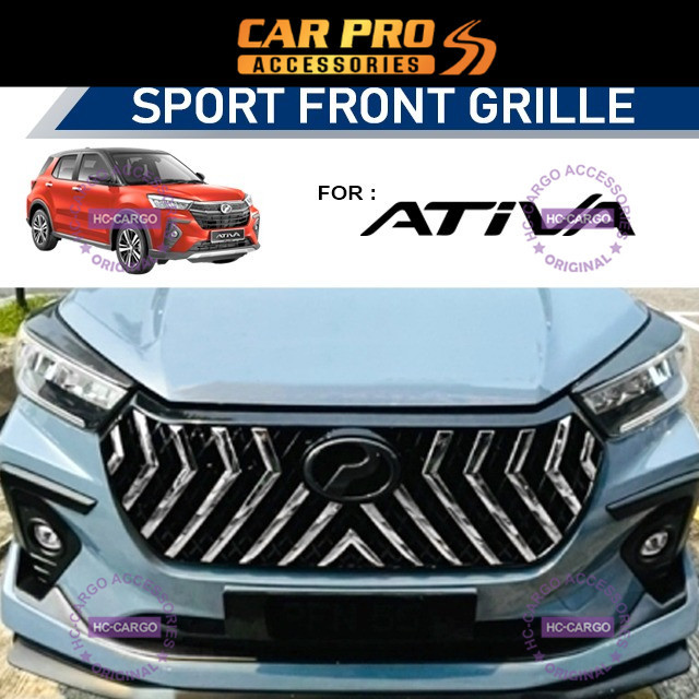 Hc Cargo Perodua Ativa D55L Front Grill Lexus Design ABS Chrome Plating ...