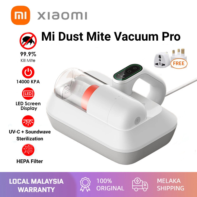 Xiaomi Dust Mite Vacuum Cleaner Pro Handheld Wired Dust Mite Remover UV ...