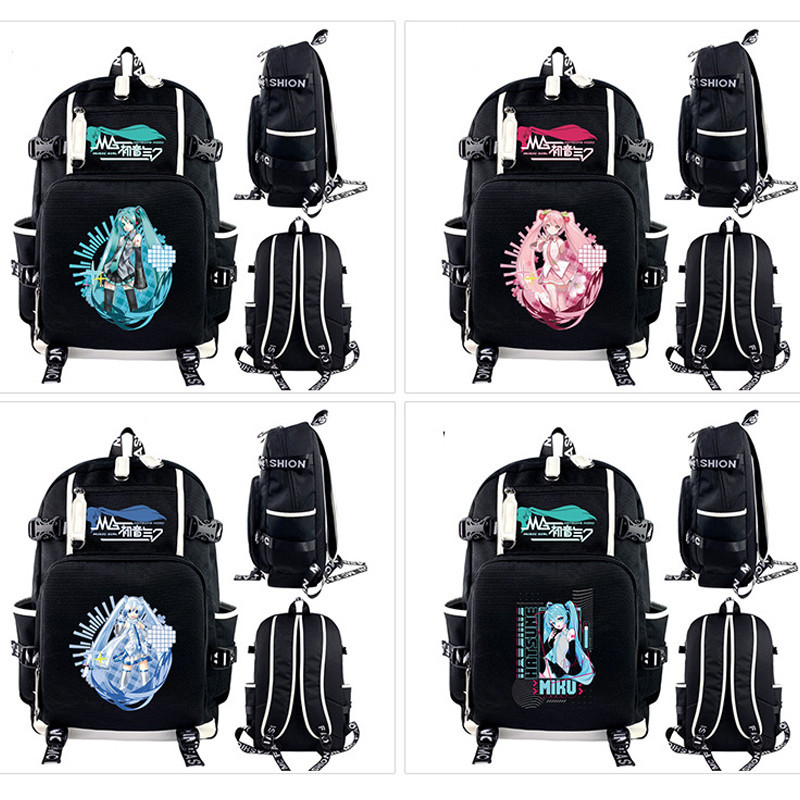 Jason Hatsune Miku Backpack Student Large Capacity Lightweight Printing ...