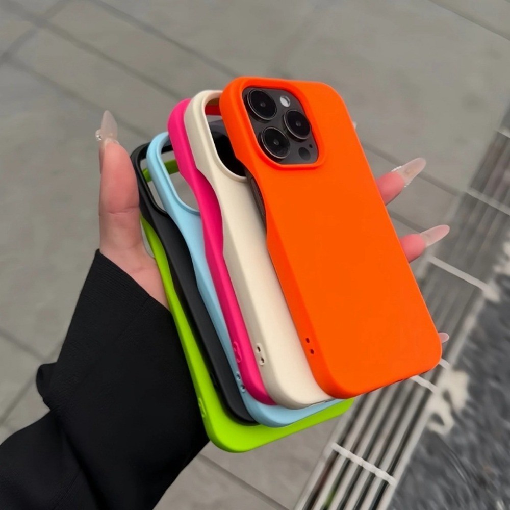 Luxury Ultra Thin Half Border Matte Phone Case for iPhone 16 11 12 13 ...