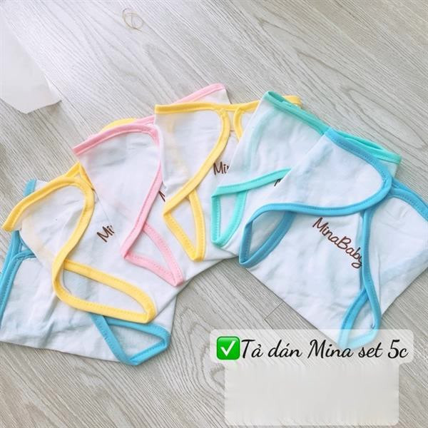 [New Model] Set of 5 cotton diapers, MINA diaper pants for newborn ...