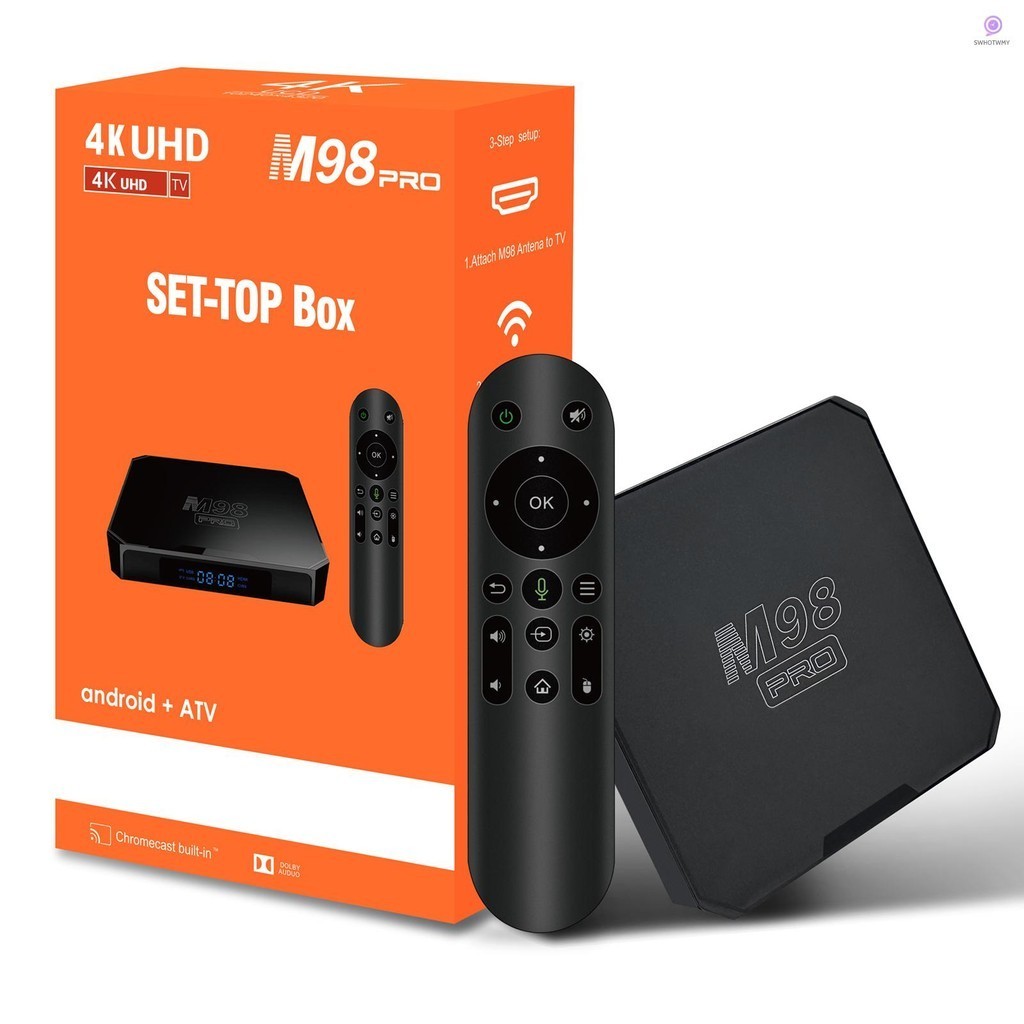 TVBOX 4K Android 10 2023 Powerful Storage Capacity Wireless Connection ...