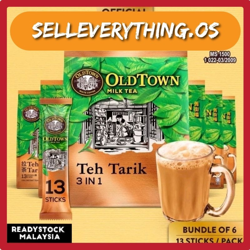 (Special Promo) 1 Pack OLDTOWN Milk Tea 3-in-1 Instant Premix Milk Tea ...