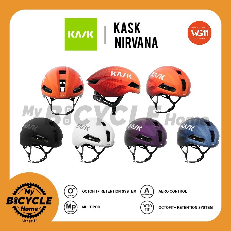 KASK NIRVANA WG11 CYCLING HELMET AERO HELMET M 52-58CM | Shopee Malaysia