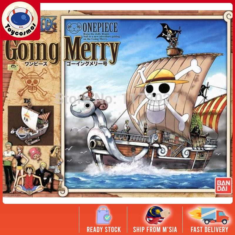 Bandai ONE PIECE Going Merry Plastic Model Kit | Shopee Malaysia