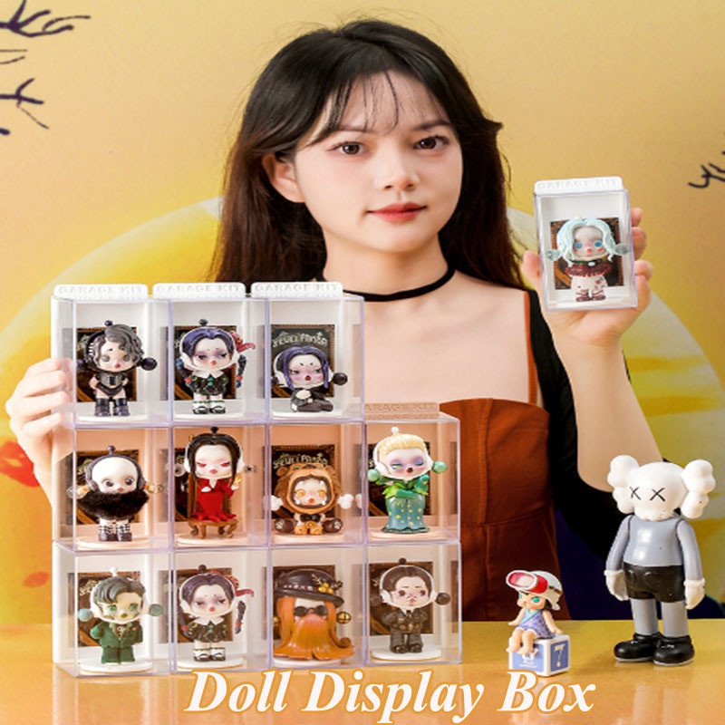 Acrylic Blind Box Display Box Transparent Dustproof Single Figure Doll ...